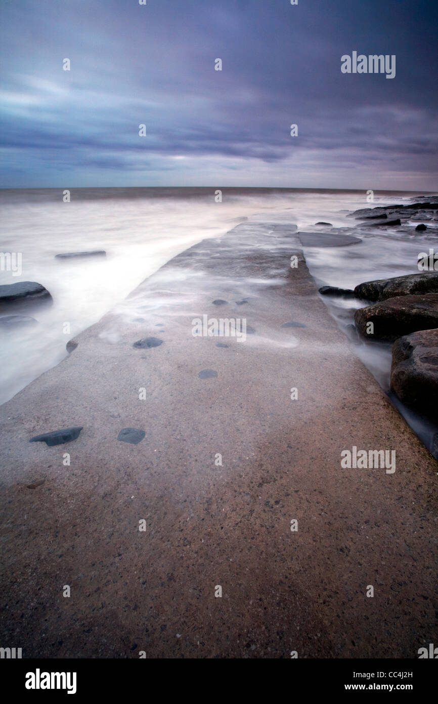 Slipway at Dunraven Bay, Southerndown, Glamorgan Heritage Coast Stock ...