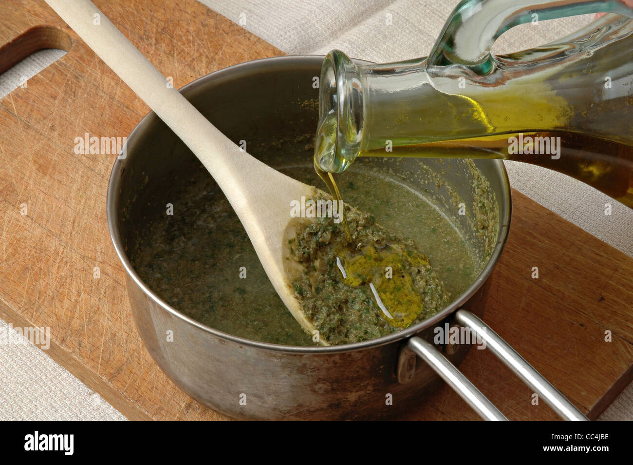 Cuisine: Thinly Sliced Yellowtail With Sauce Capers Diced Jerusalem ...