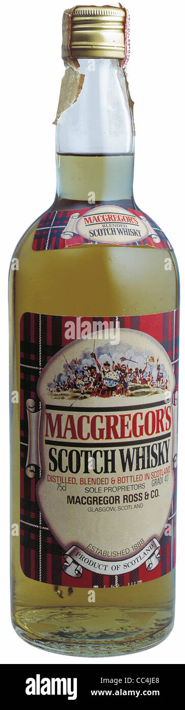 Macgregors whisky hi-res stock photography and images - Alamy