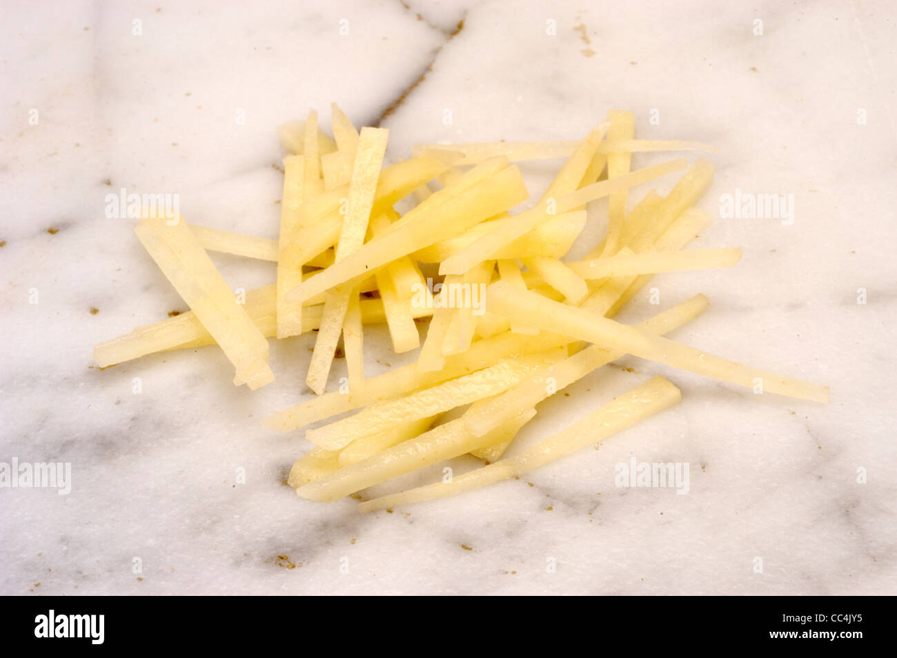 Kitchen cut potatoes sticks hi-res stock photography and images - Alamy