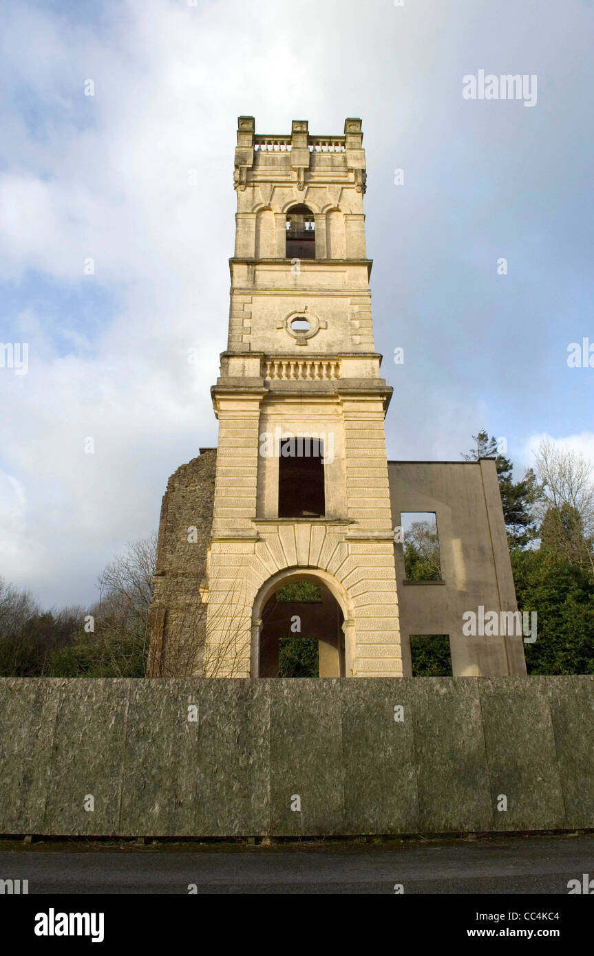 Pantglas Hall at Llanfynydd, West Wales where there is a timeshare ...