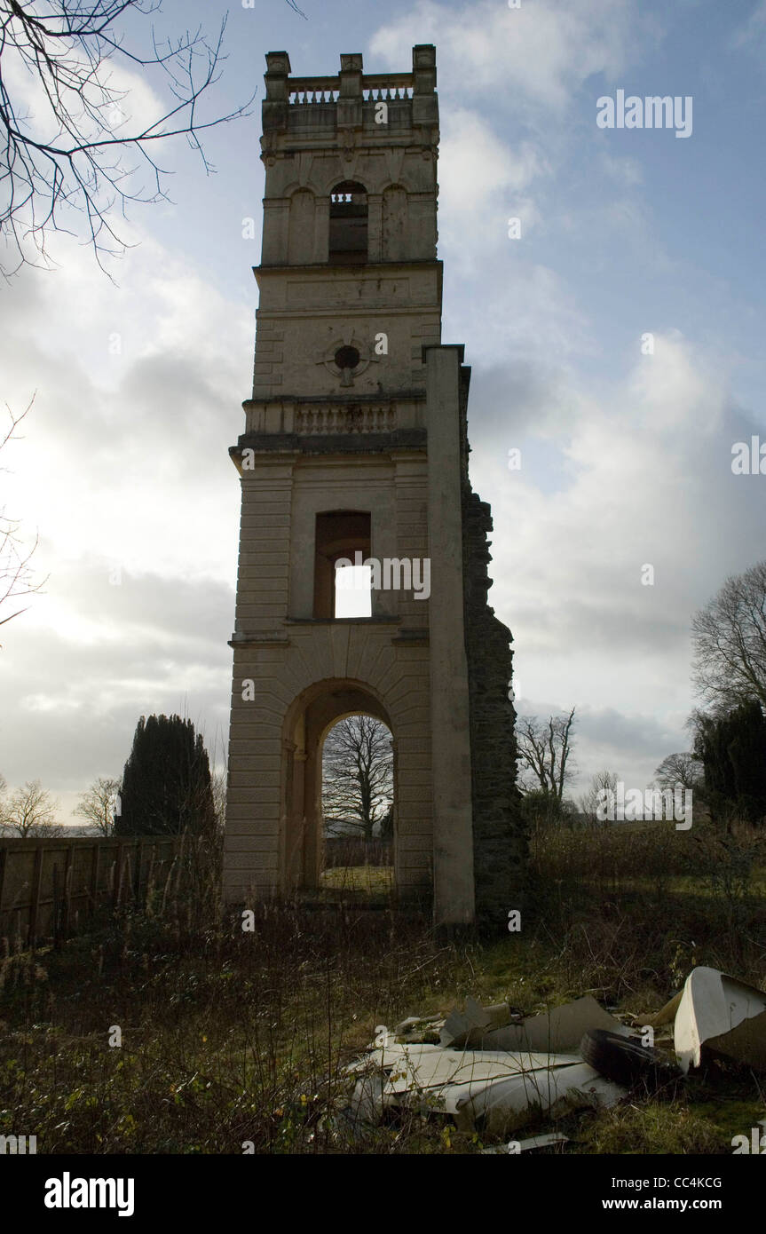Pantglas Hall at Llanfynydd, West Wales where there is a timeshare ...