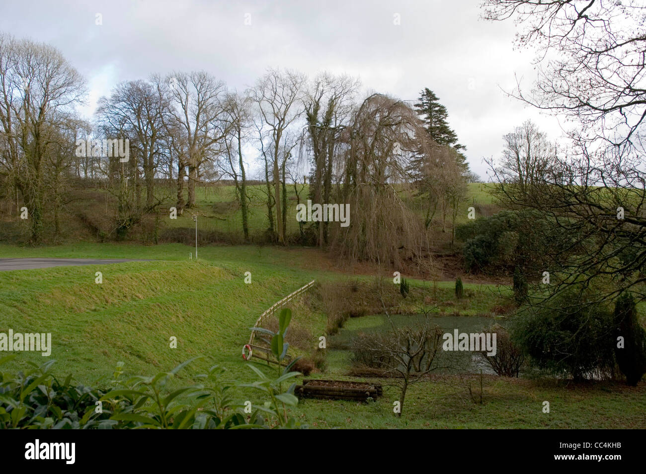 Pantglas Hall at Llanfynydd, West Wales where there is a timeshare ...