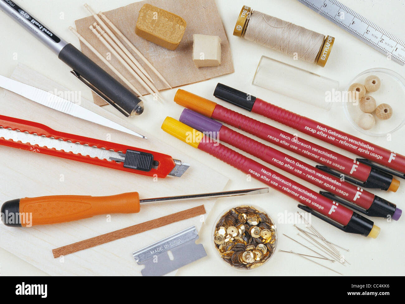 Still Life: Products For The Musical Instruments Miniaturization Stock ...