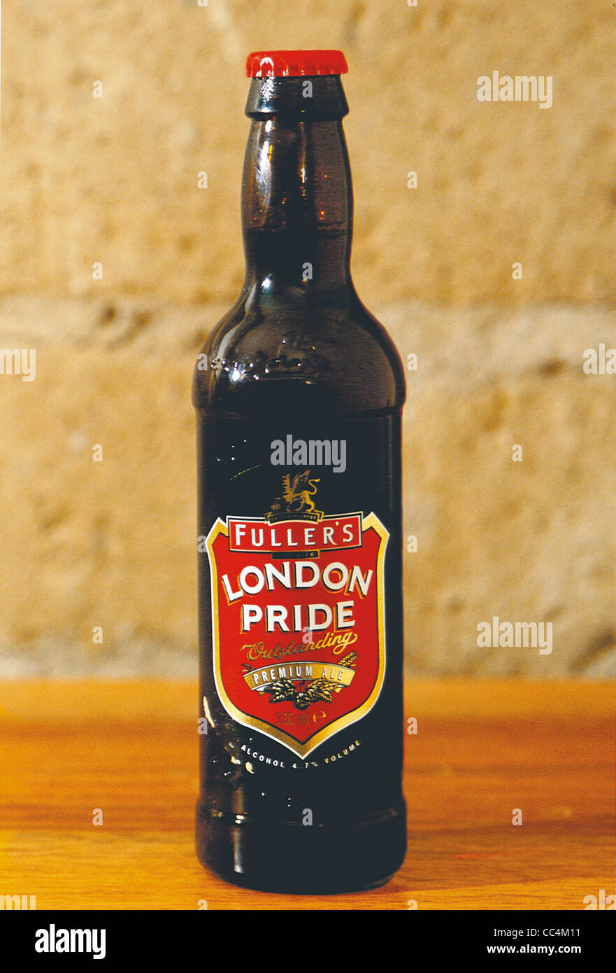Beer English Fuller's London Pride Stock Photo - Alamy