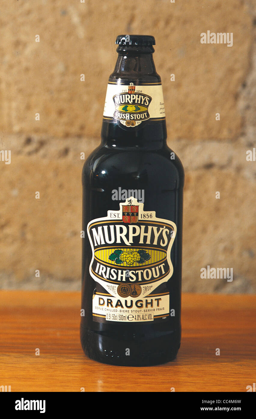 Beer Irish Murphy's Irish Stout Stock Photo - Alamy