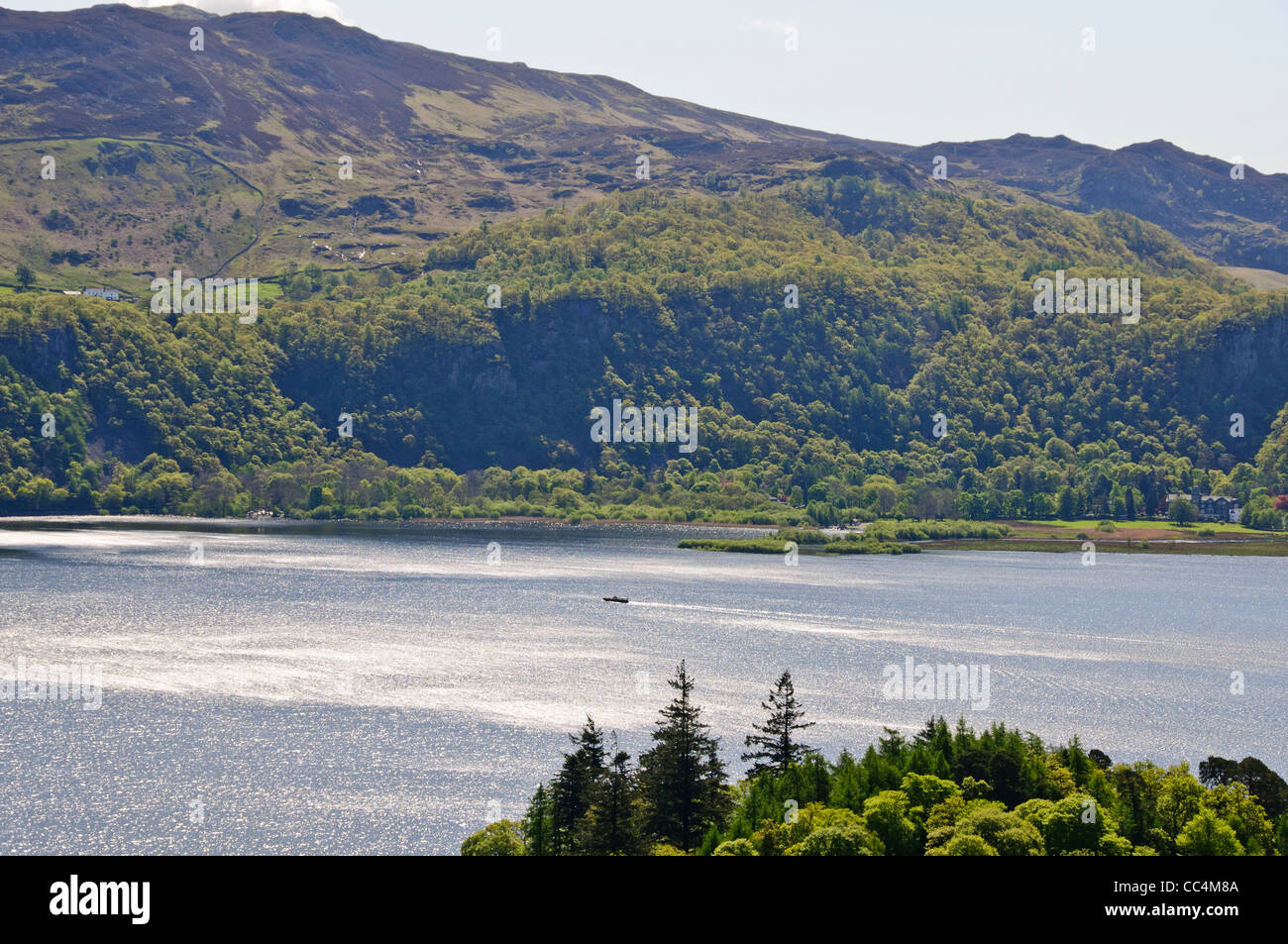 Views from Catbells, Alfred Wainwright's famous Walk 1958 ft ,of ...