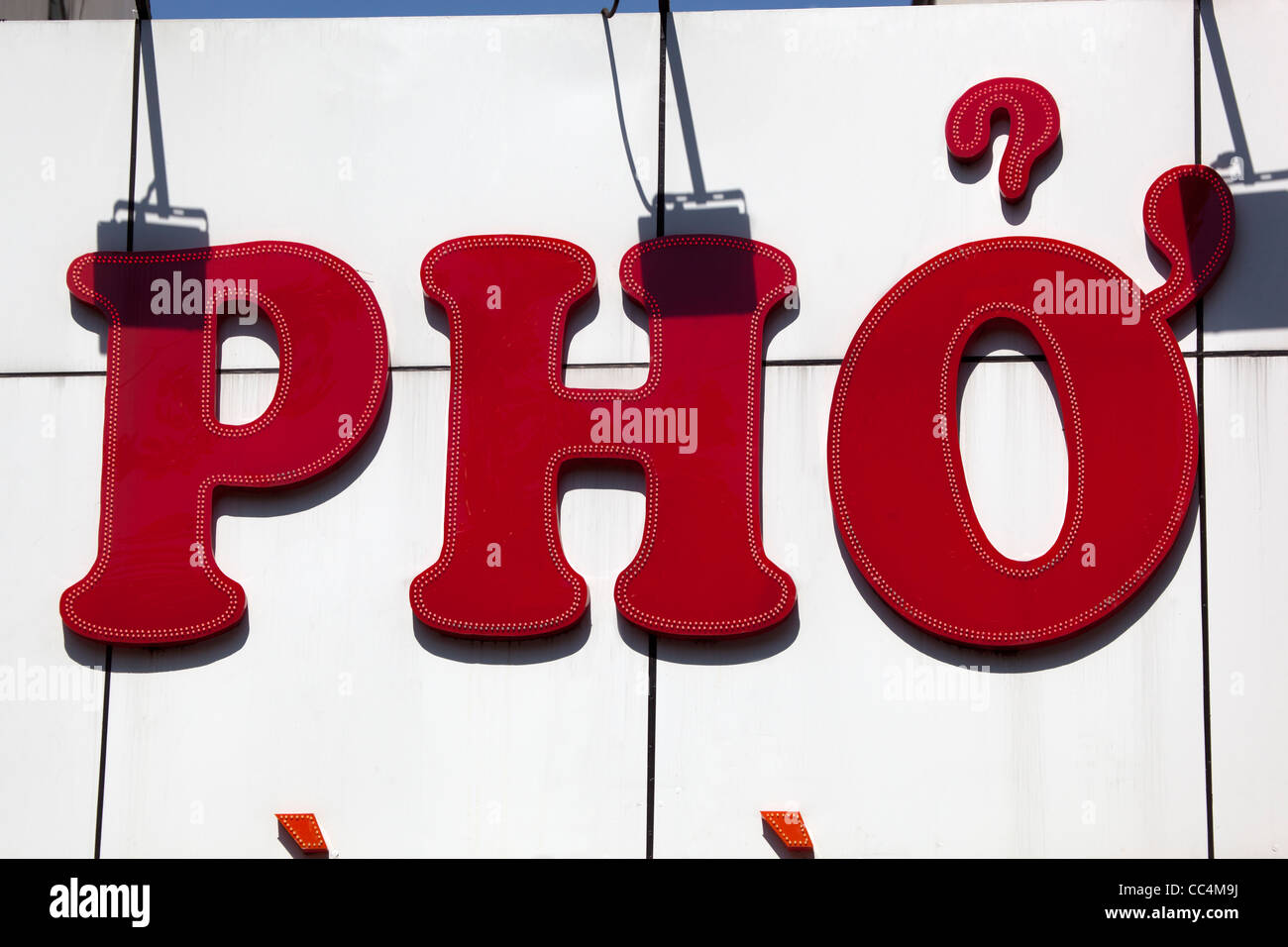 Vietnamese food sign hi-res stock photography and images - Alamy