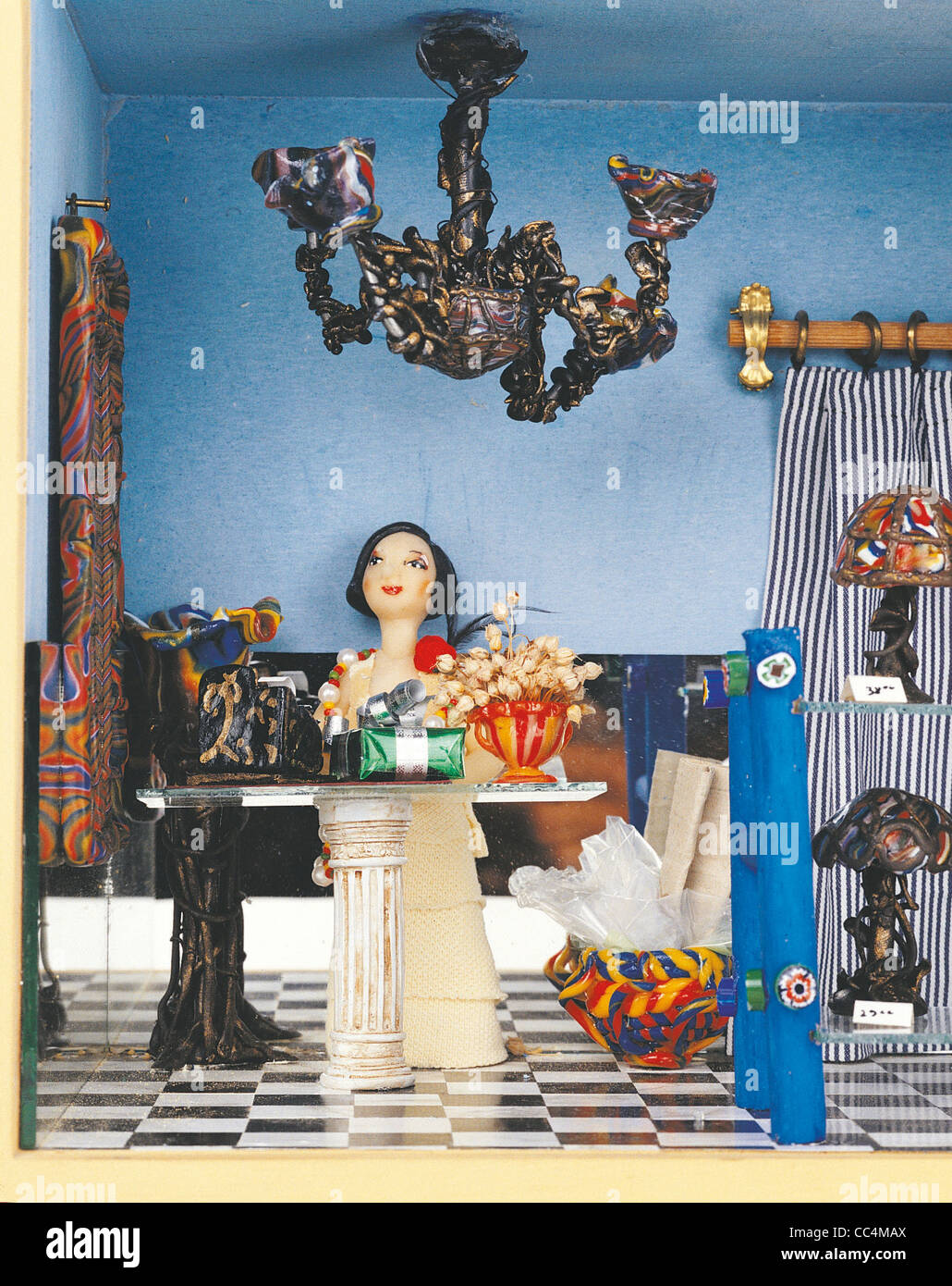 Collecting: Shops In Particular Miniature Tiffany Glass Stock Photo - Alamy