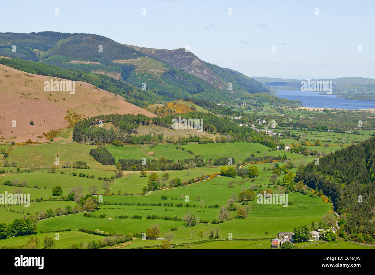 Views from Catbells, Alfred Wainwright's famous Walk 1958 ft ,of ...