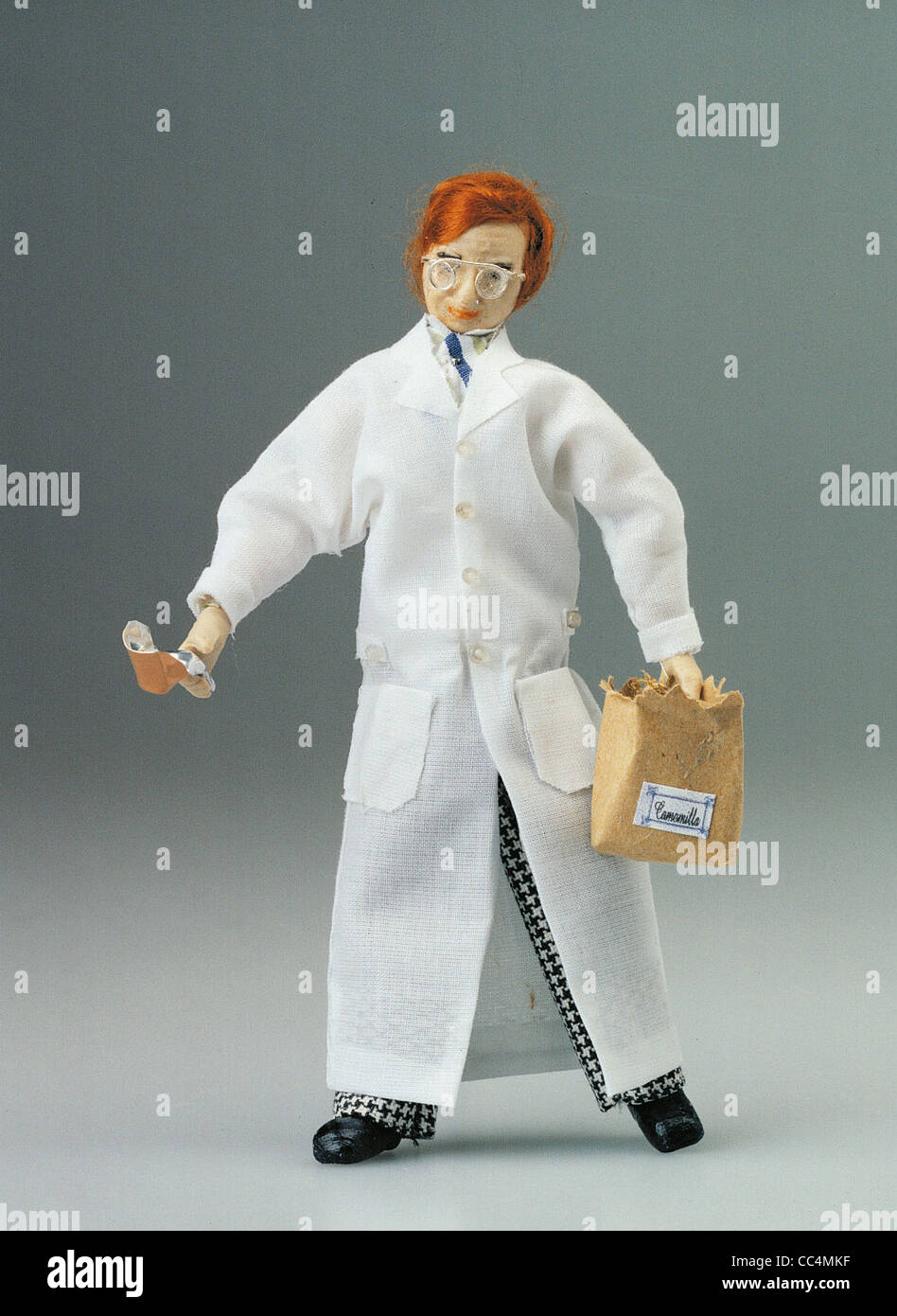 Collecting: Miniature Figurine 19th Century Pharmacist Stock Photo - Alamy