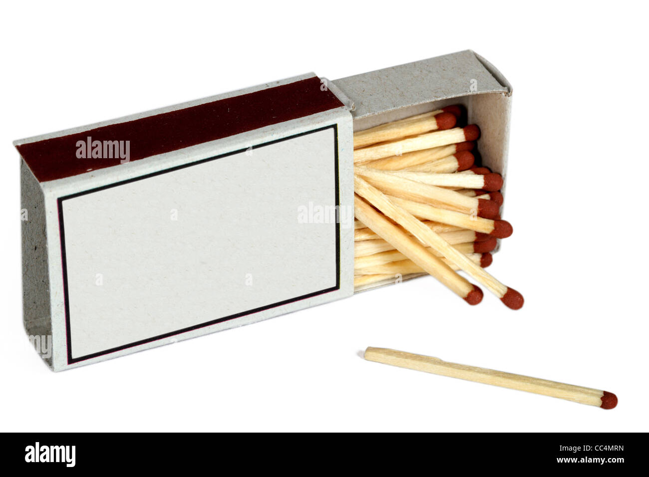 Box of matches, isolated on a white background Stock Photo - Alamy