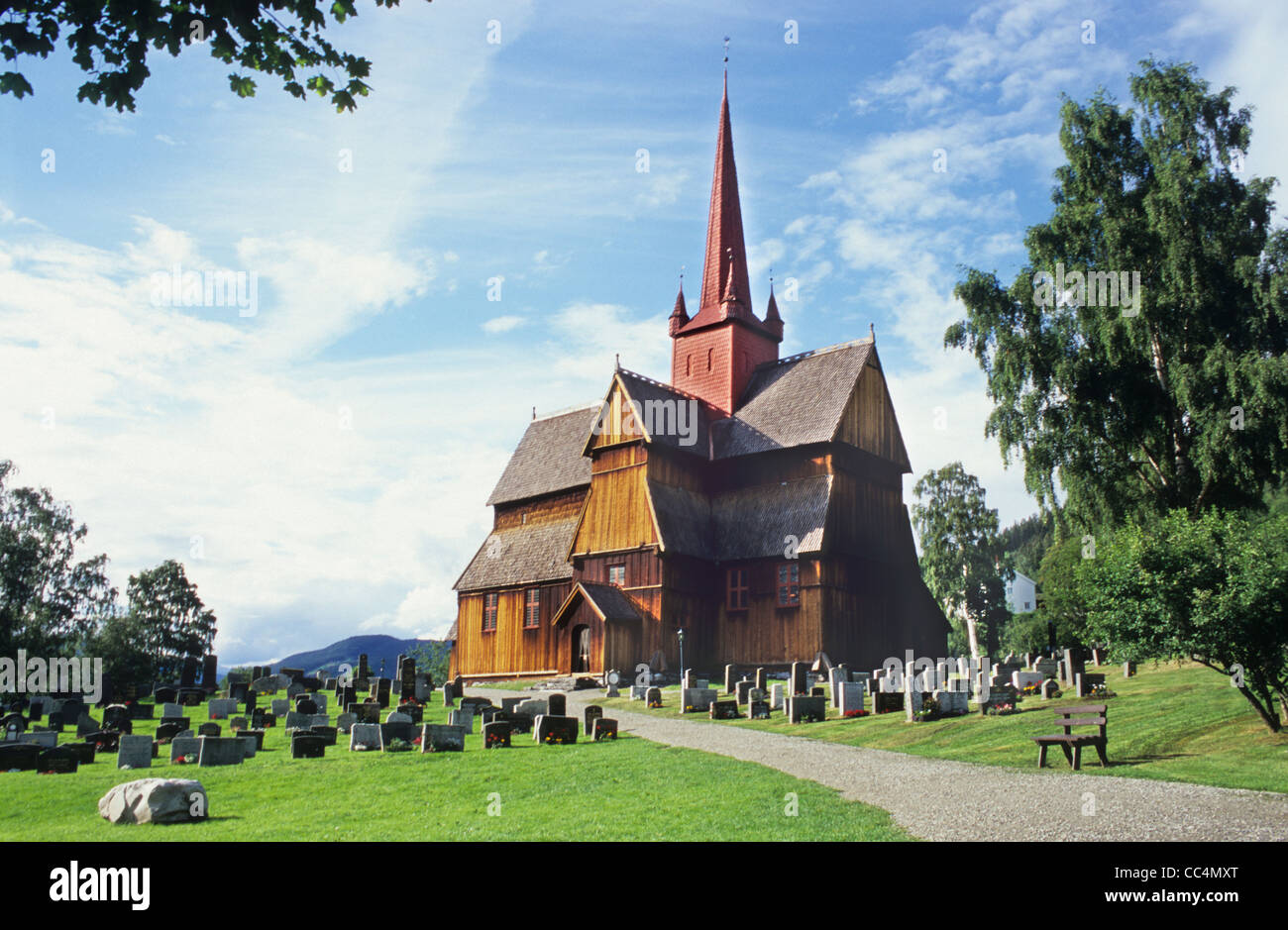 Stave Church Ringebu High Resolution Stock Photography and Images - Alamy