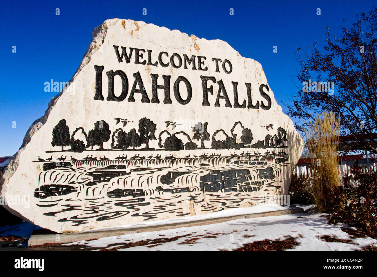 Welcome to idaho sign hi-res stock photography and images - Alamy
