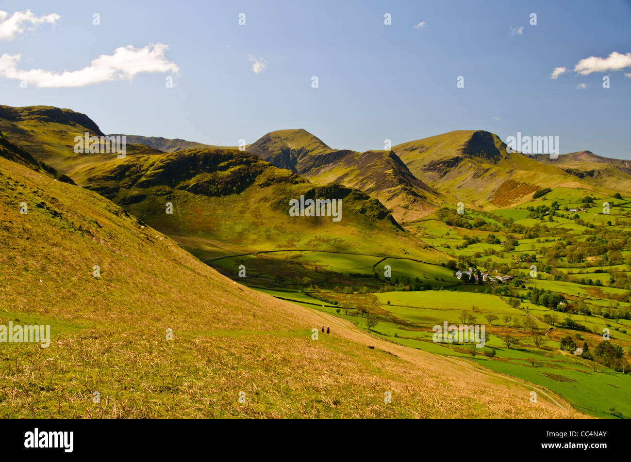Views from Catbells, Alfred Wainwright's famous Walk 1958 ft ,of ...