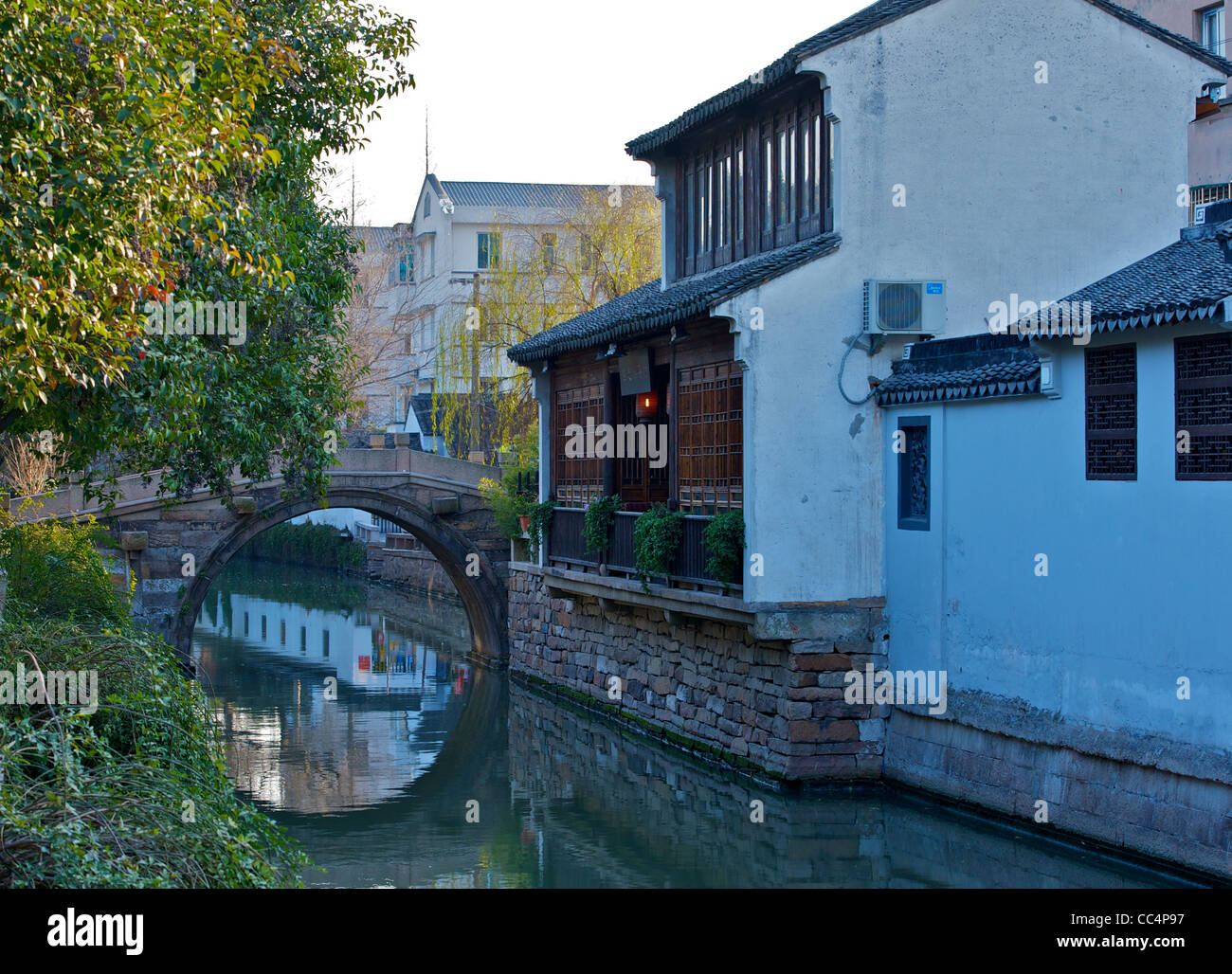 Canal on Pingjiang Road Stock Photo - Alamy