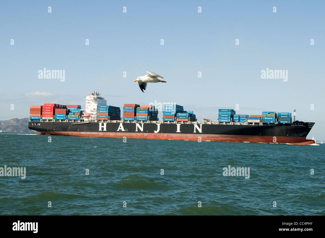 Hanjin container ship arriving at San Francisco Stock Photo - Alamy Hanjin container ship arriving at San Francisco Stock Photo - Alamy