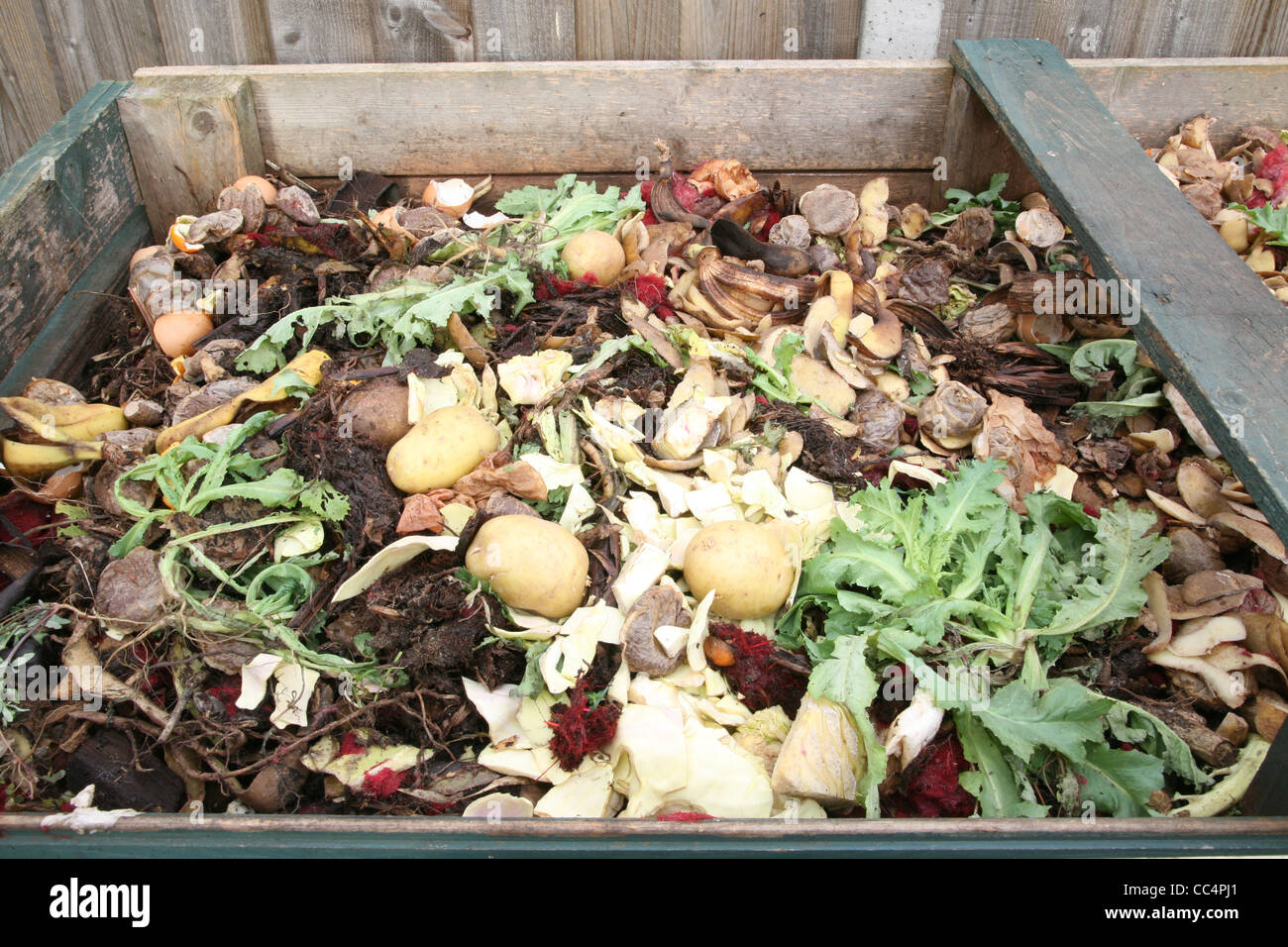 garden waste rotting down Stock Photo - Alamy