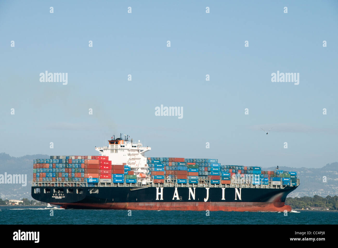 Hanjin container ship arriving at San Francisco Stock Photo - Alamy Hanjin container ship arriving at San Francisco Stock Photo - Alamy