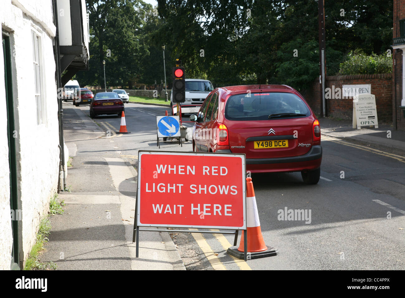 Red danger sign hi-res stock photography and images - Alamy