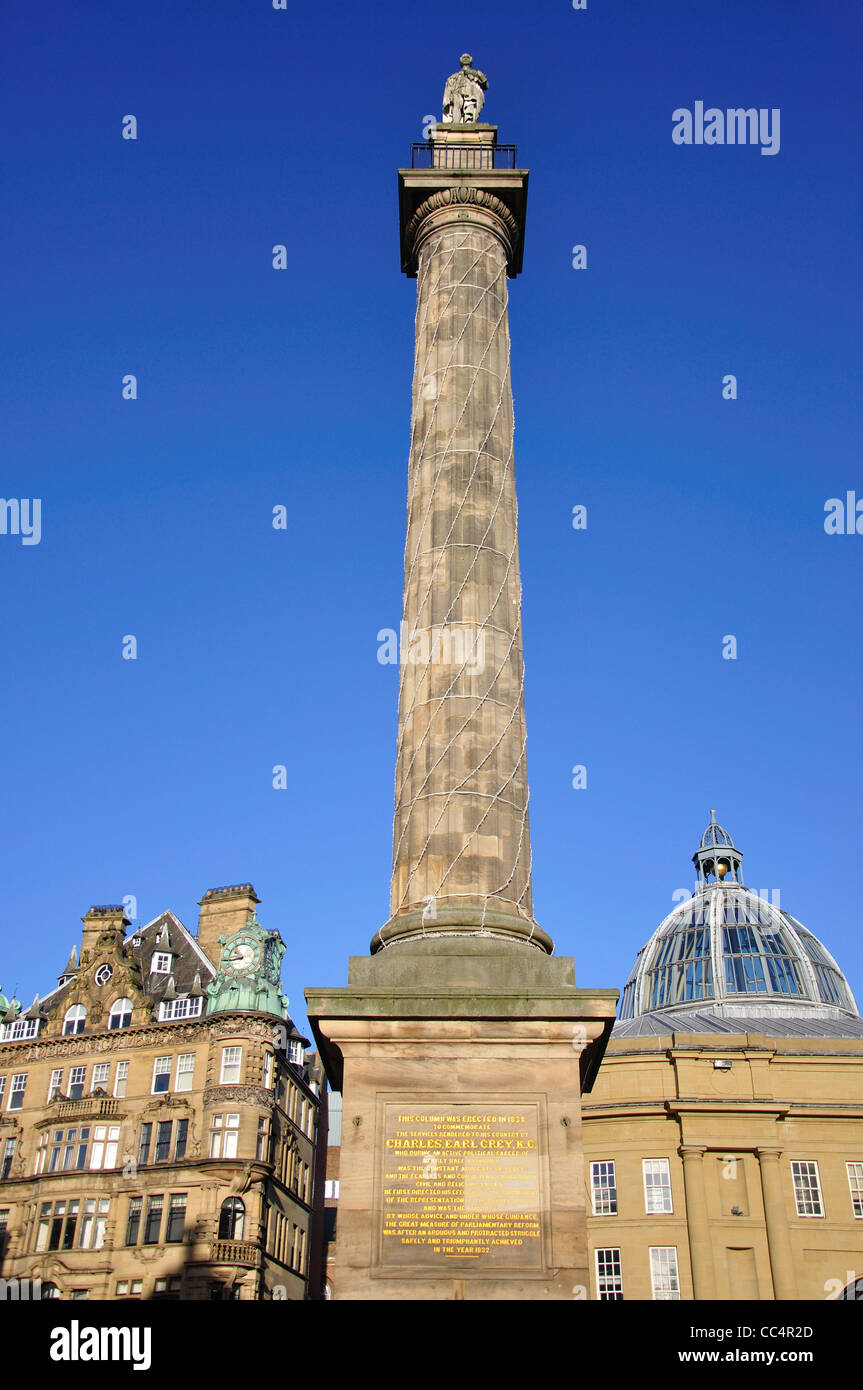 Grey's Monument, Grey Street, Grainger Town, Newcastle upon Tyne, Tyne ...