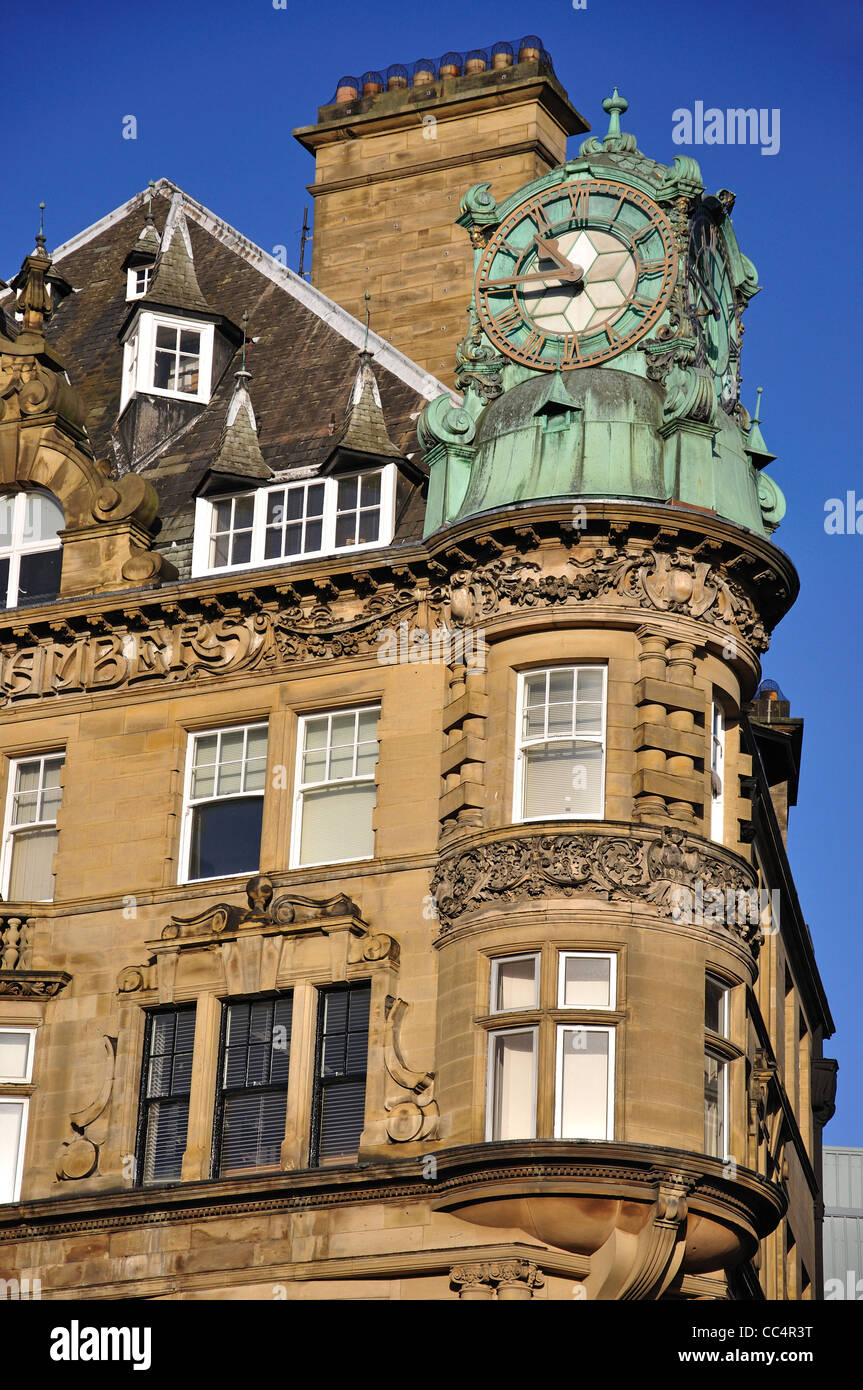 19th century Emerson Chambers building, Blackett Street, Newcastle upon ...