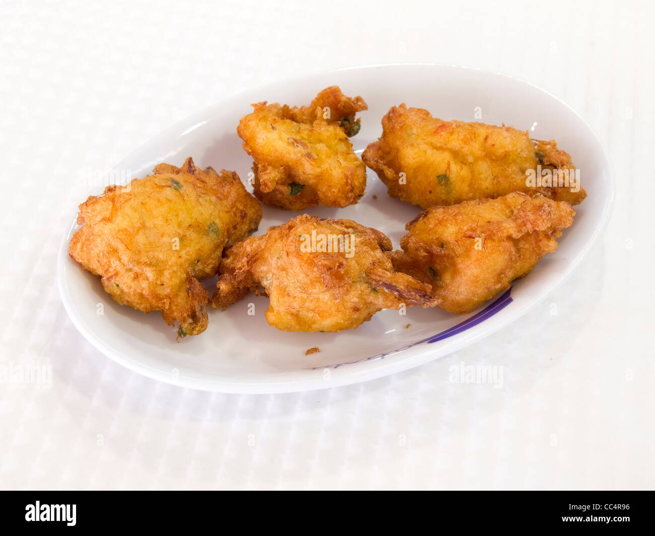 Typical portuguese appetizers pataniscas de bacalhau (codfish Stock ...