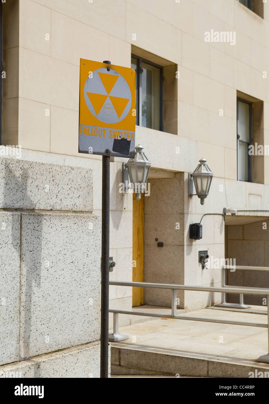 Nuclear fallout shelter sign - maiodeep