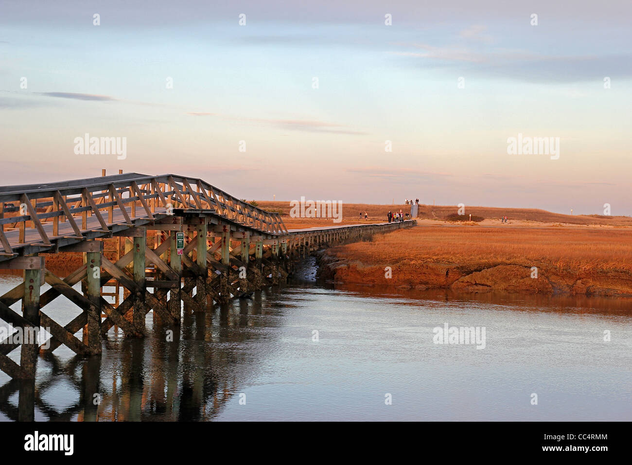 Sandwich Boardwalk in the late afternoon in November Stock Photo - Alamy