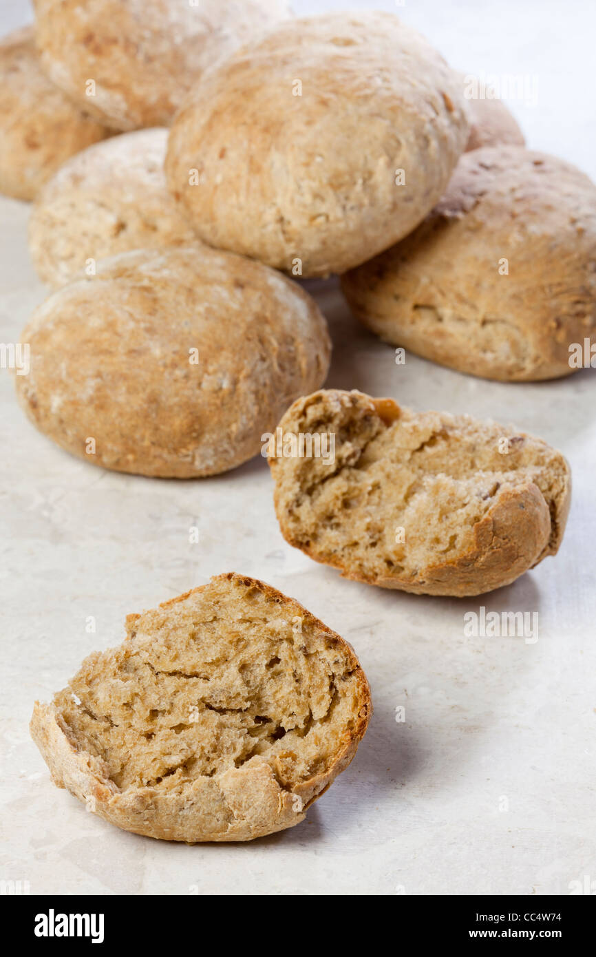 Wholewheat rolls hi-res stock photography and images - Alamy