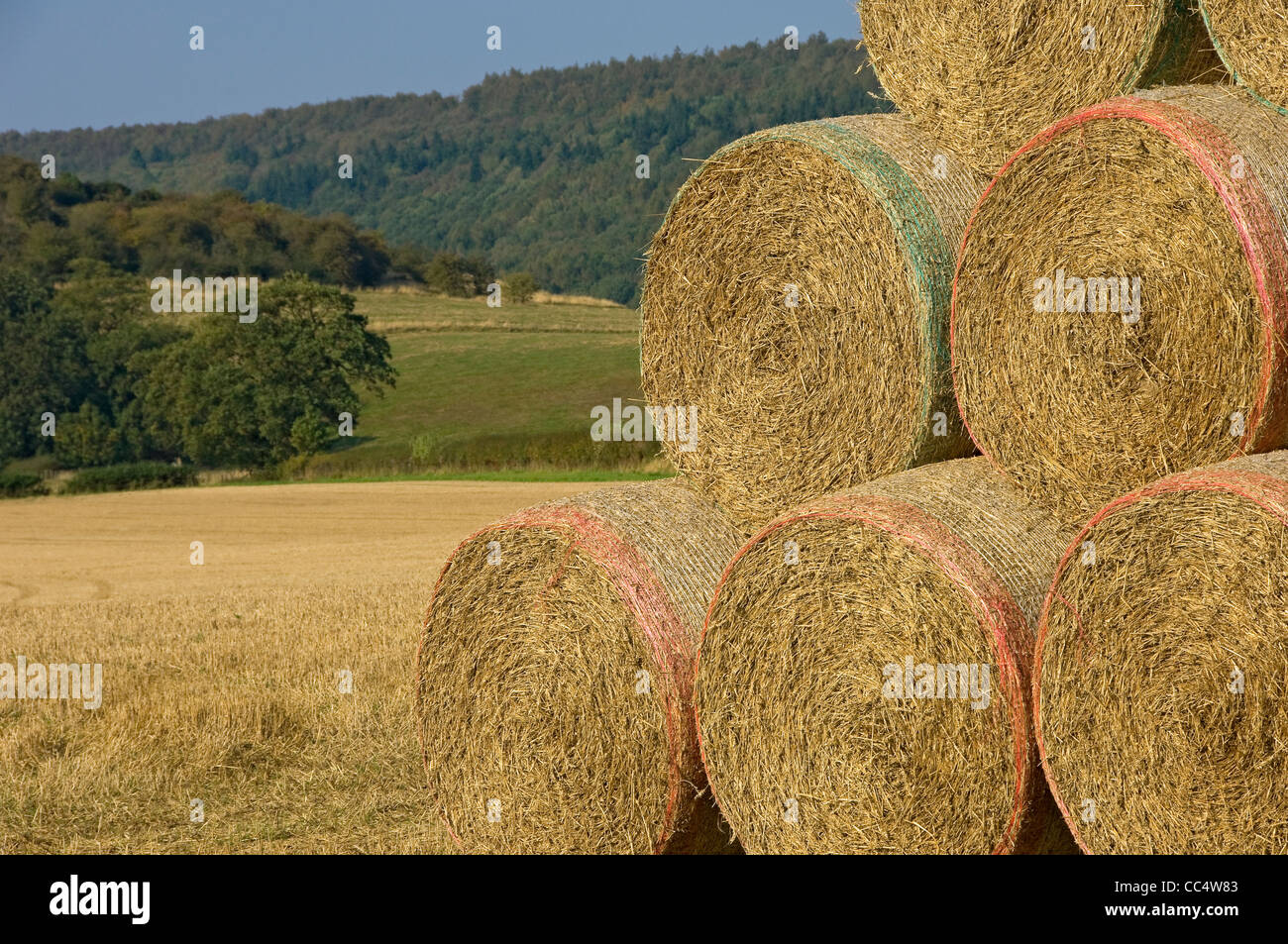 English farm field after harvesting hi-res stock photography and images ...