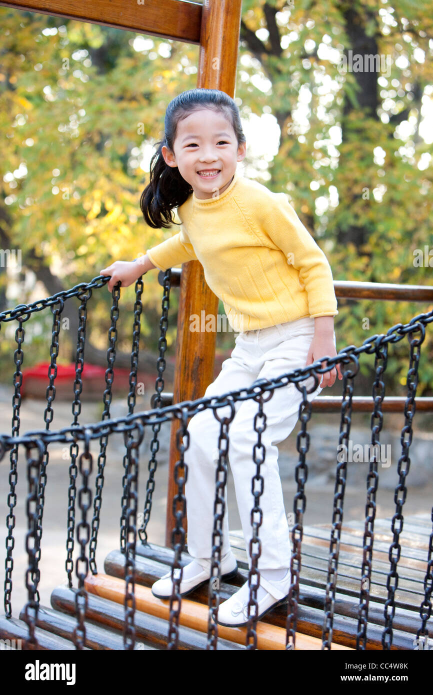 Asian girls on bridge hi-res stock photography and images - Alamy