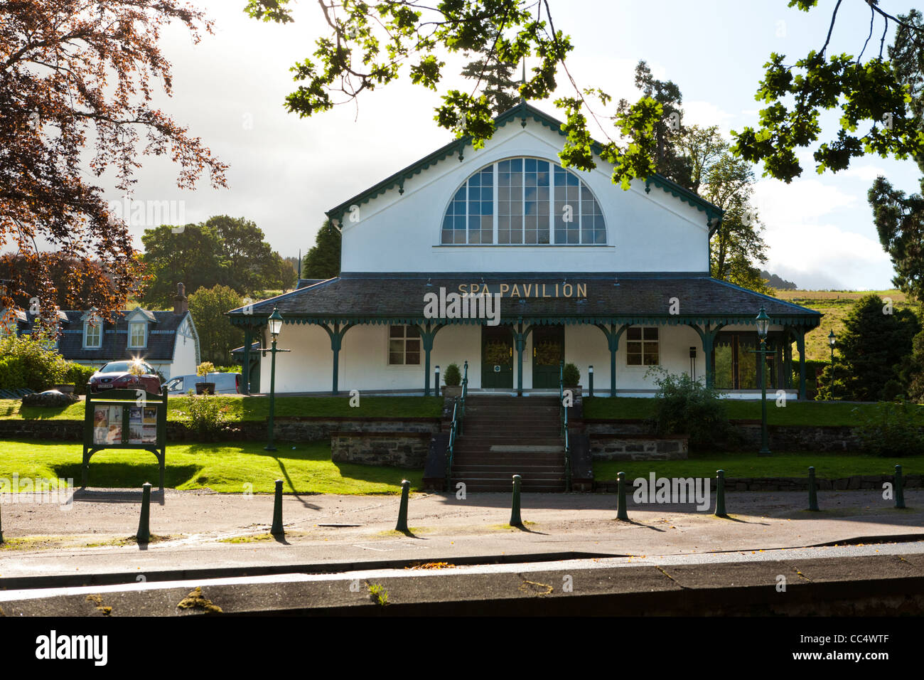The Victorian Spa Pavillion, Strathpeffer, Ross & Cromarty, Scotland ...