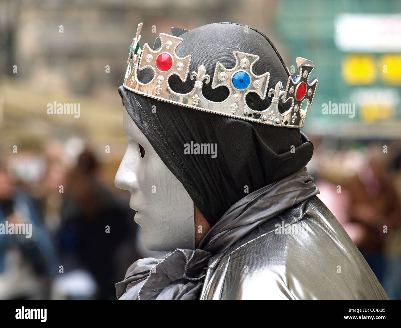 Silver mask hi-res stock photography and images - Alamy