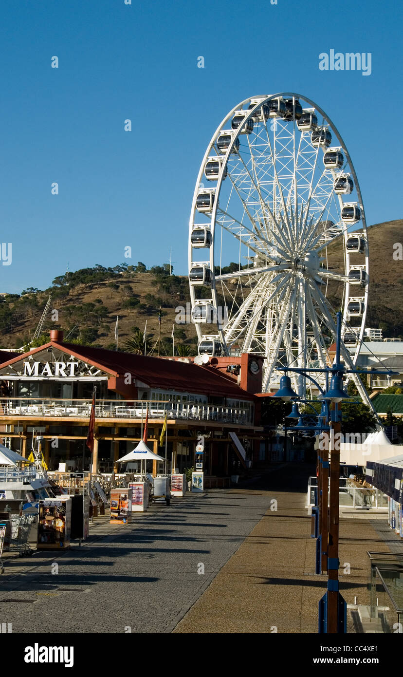 The Wheel of Excellence - Ferris-wheel at V & A waterfront in Cape-Town ...