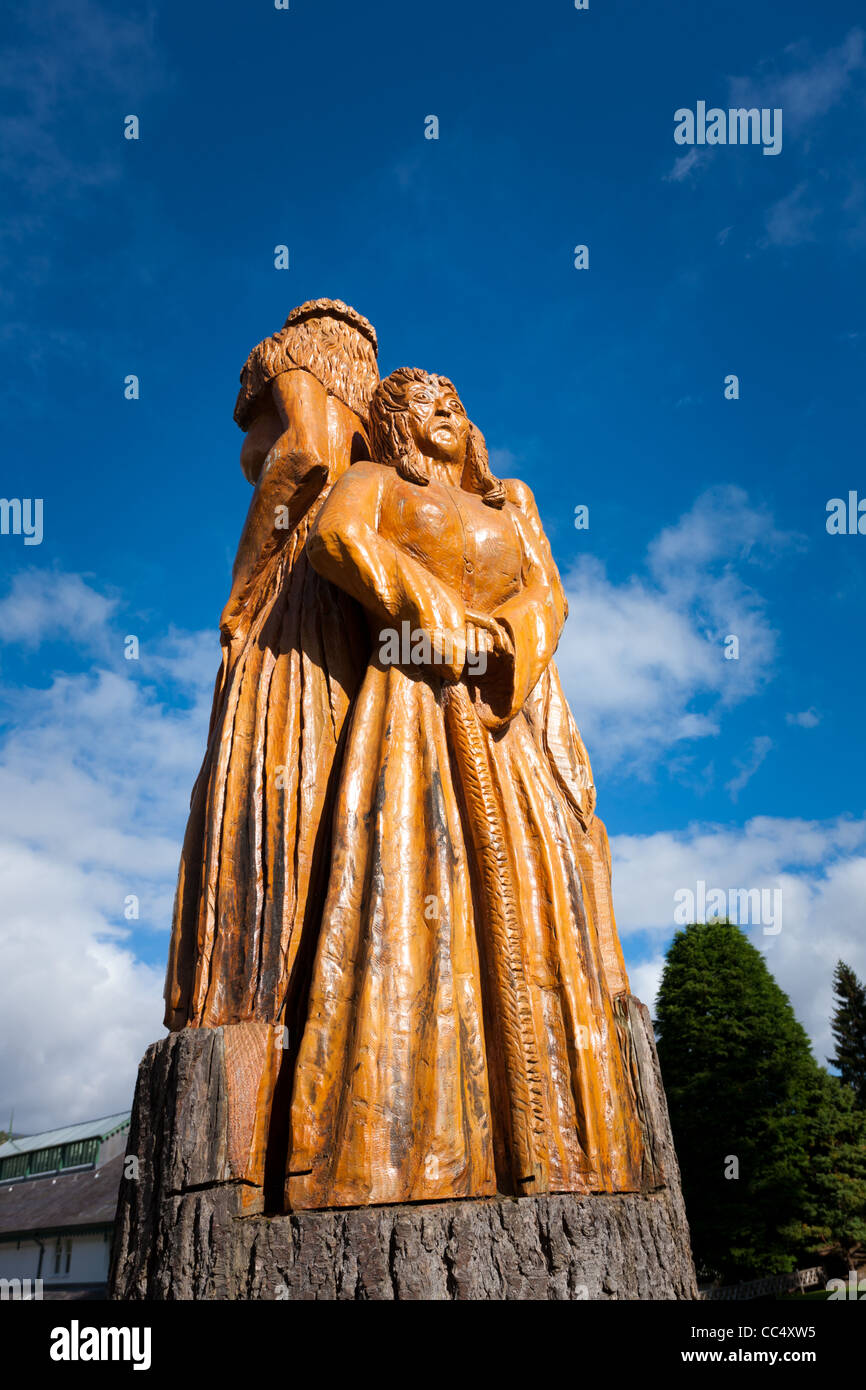 The Norns Sculpture, Strathpeffer, Ross & Cromarty, Scotland Stock ...