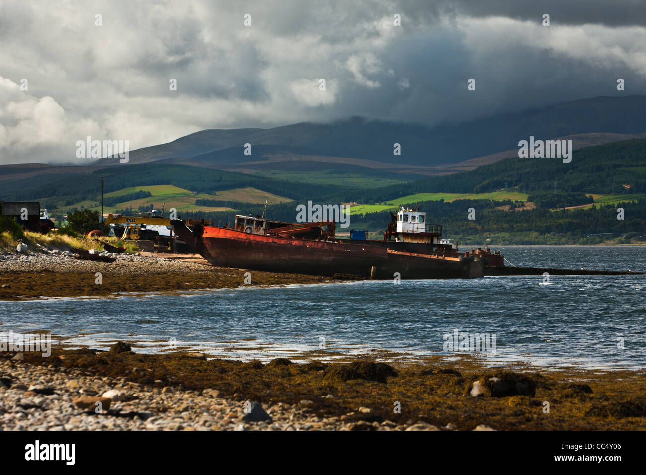 Newhall Point, Cromarty Firth, Ross & Cromarty, Scotland Stock Photo ...