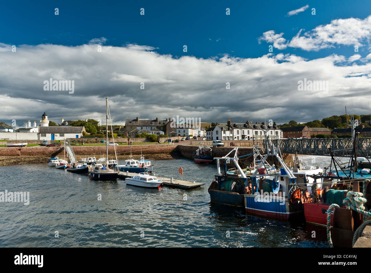 Cromarty Harbour, Cromarty, Ross & Cromarty, Scotland Stock Photo - Alamy