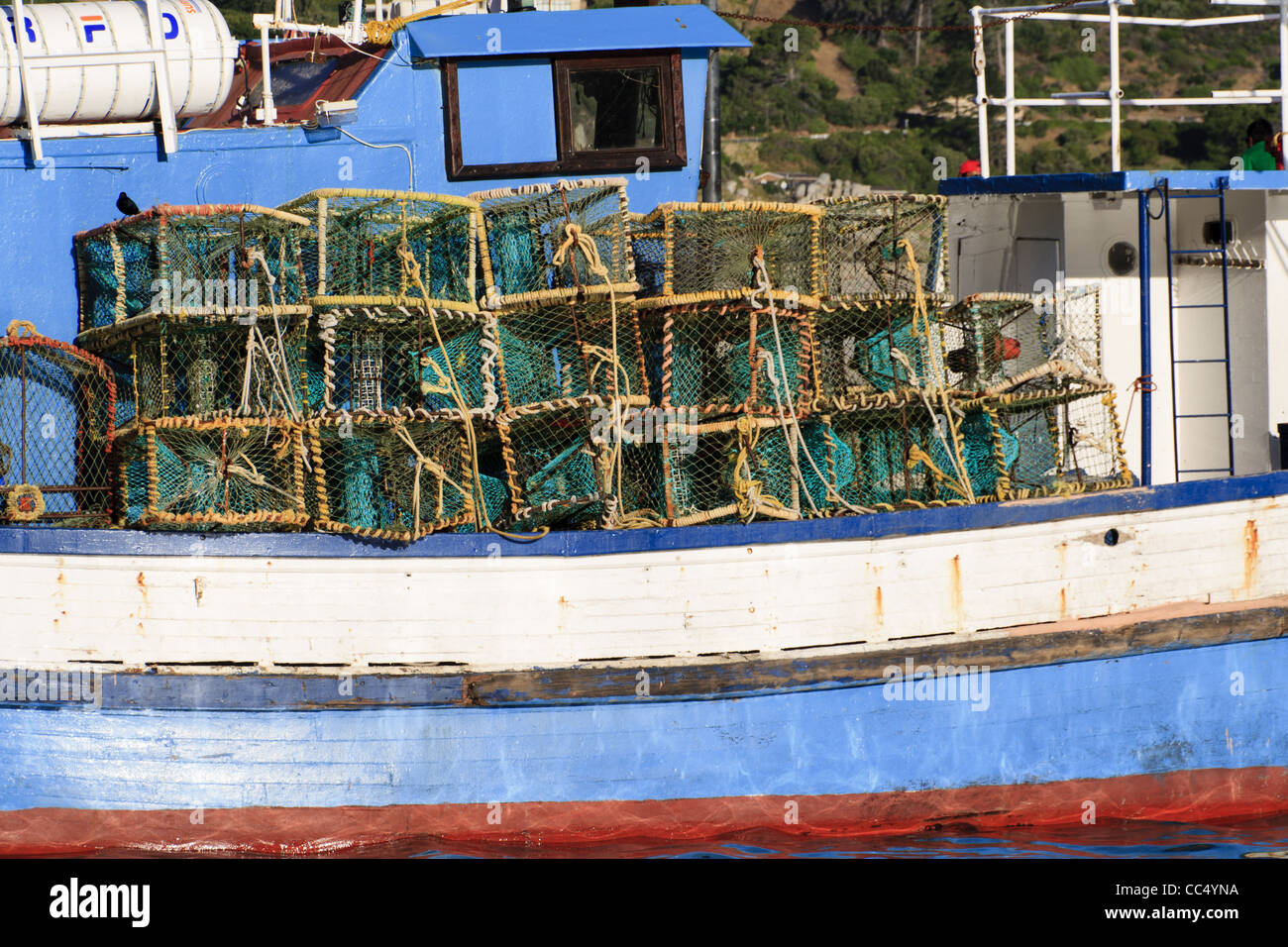 Lobster trawler - landscape Stock Photo - Alamy