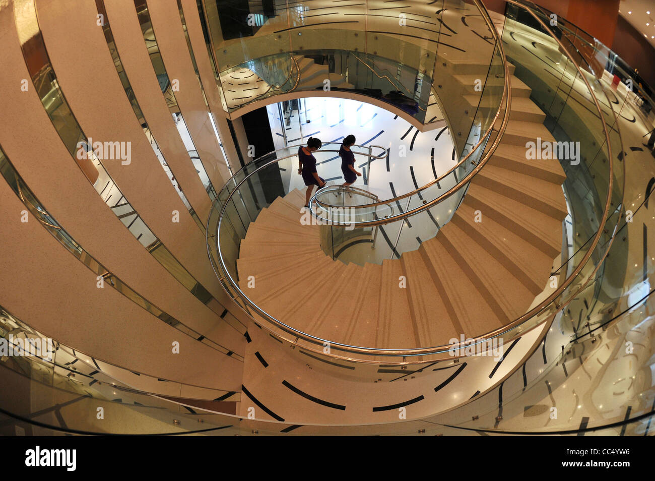 Inside of Shanghai Culture Square, Luwan District, Shanghai, China ...