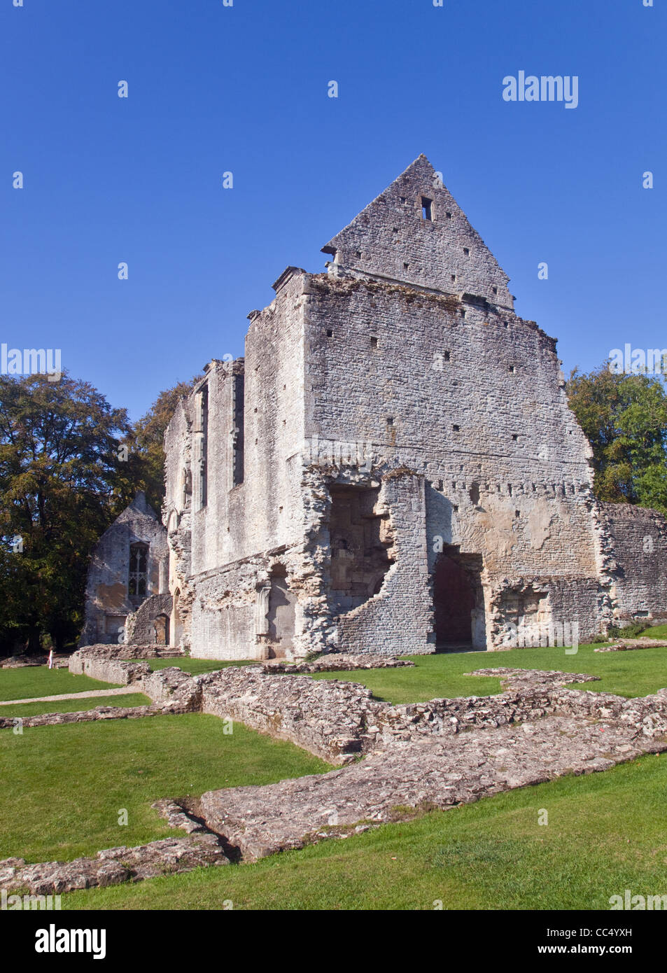 Minster Lovell Hall ruins, Minster Lovell, Oxfordshire, England Stock ...