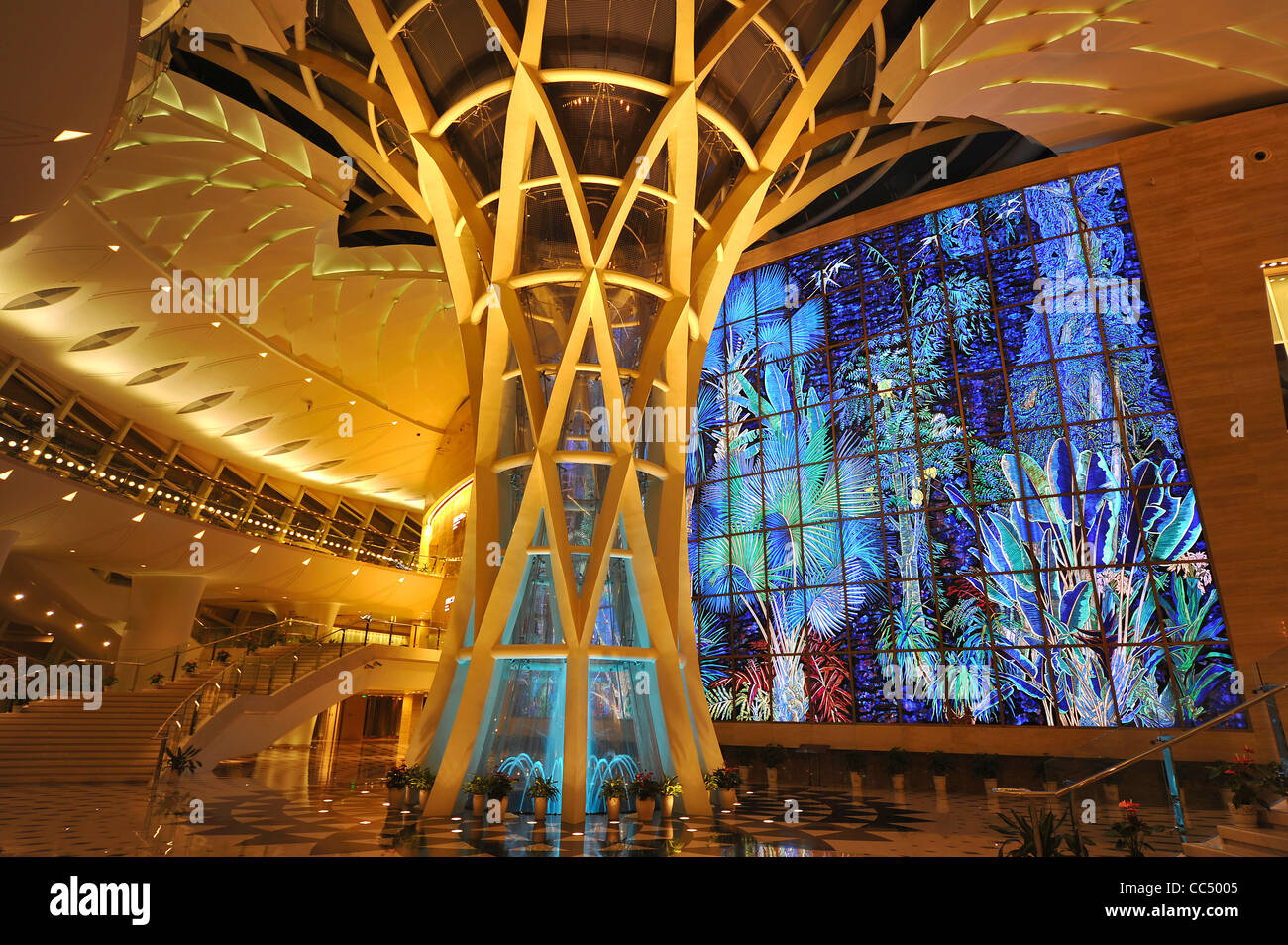 Inside of Shanghai Culture Square, Luwan District, Shanghai, China ...