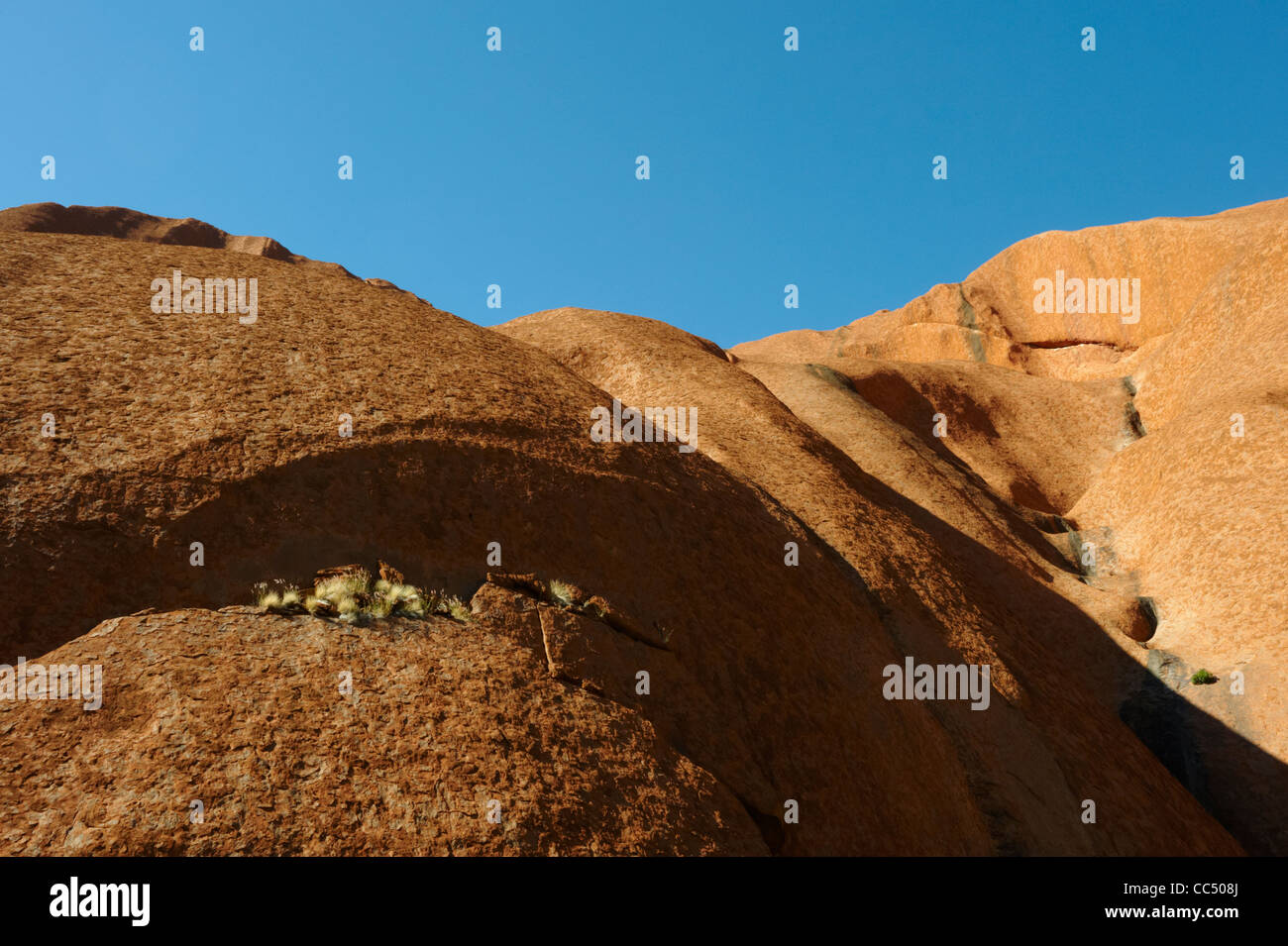 Ayers Rock; Close-up of Uluru's rock formation, Uluru-Kata Tjuta ...