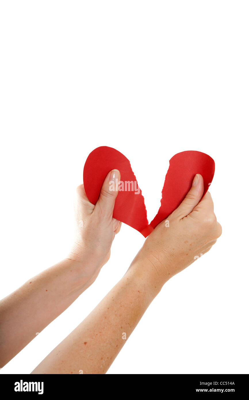 Hands breaking apart hi-res stock photography and images - Alamy