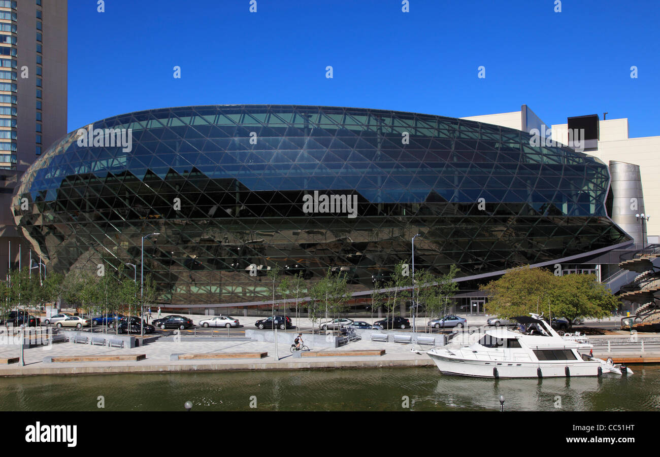 Canada, Ontario, Ottawa, Congress Centre, Rideau Canal Stock Photo - Alamy