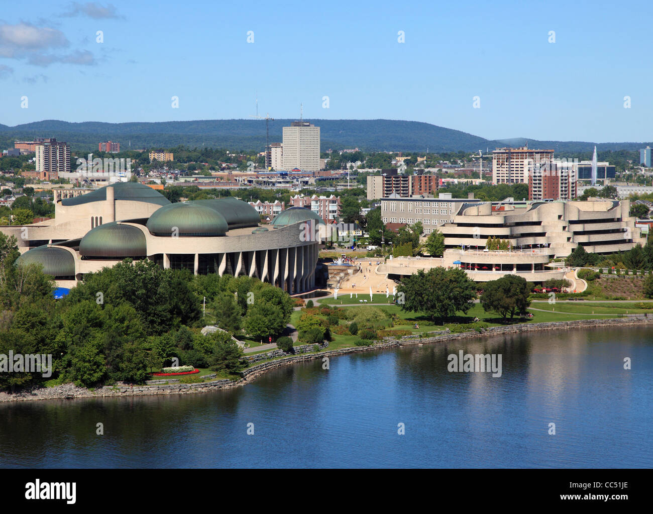Canada, Quebec, Gatineau, Canadian Museum of Civilization Stock Photo ...