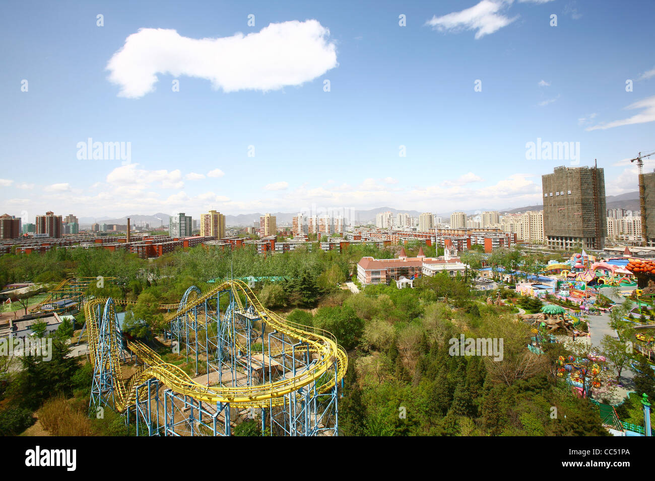 Shijingshan Amusement Park, Beijing, China Stock Photo - Alamy