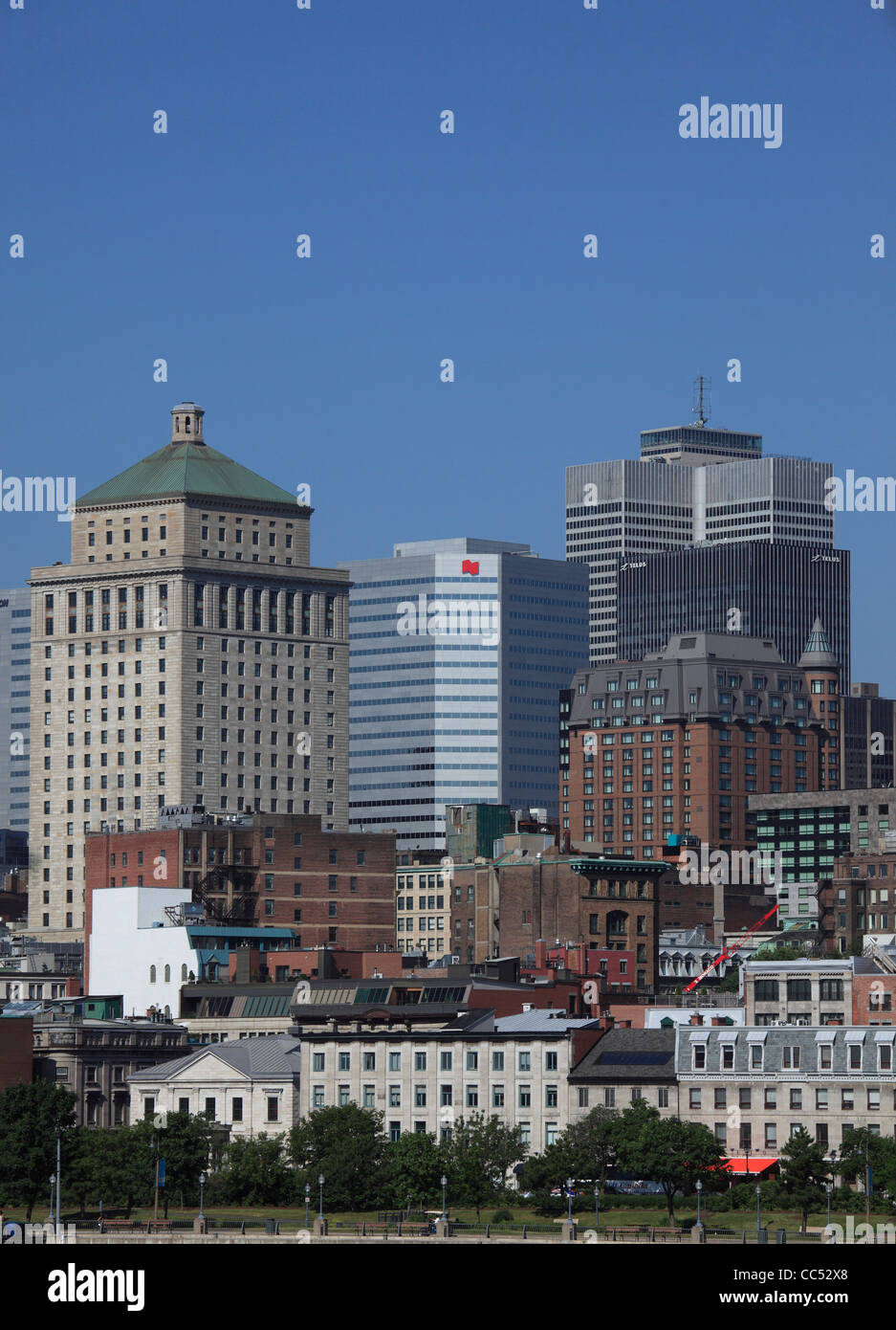 Canada, Quebec, Montreal, skyline Stock Photo - Alamy