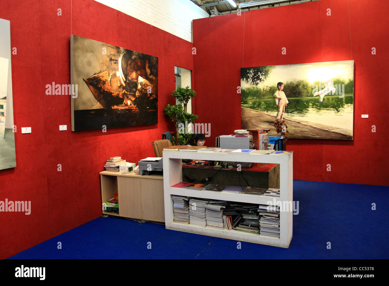 Gallery, 798 Art Zone, Beijing, China Stock Photo - Alamy