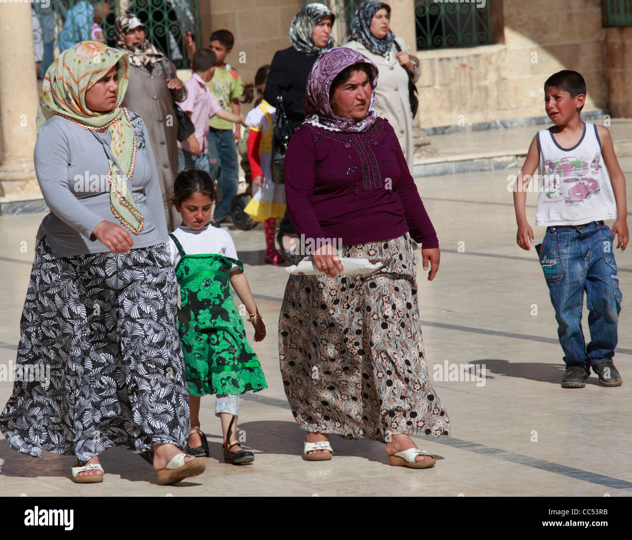 Turkey, Sanliurfa, women, children, people Stock Photo - Alamy